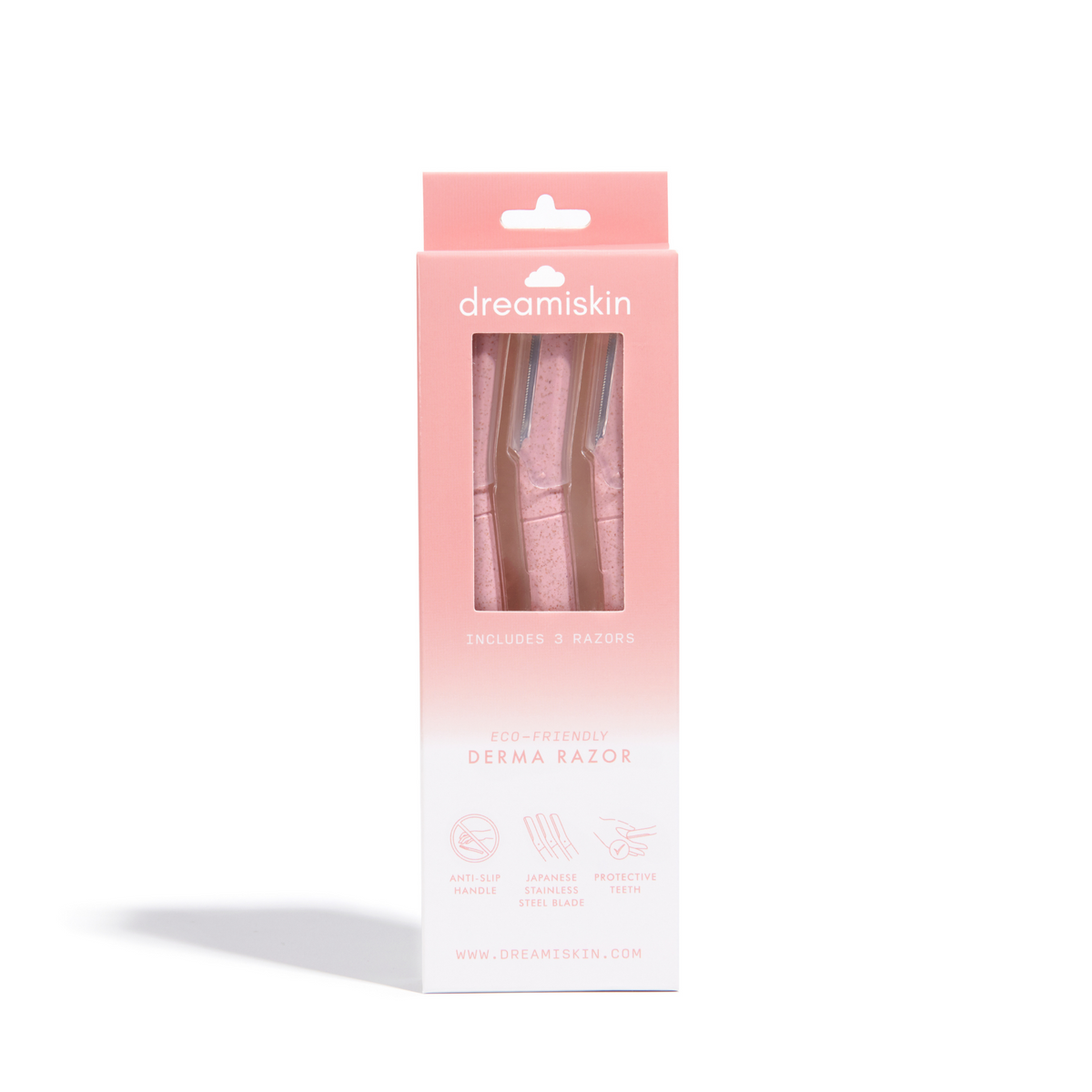 ECO-FRIENDLY DERMA RAZORS - 3 PACK | Dreamiskin
